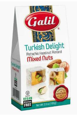 Mixed Nut Turkish Delight – Nuts To You