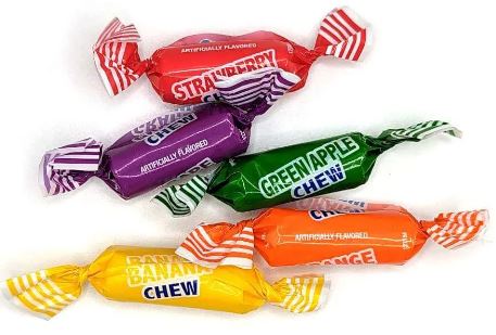Assorted Fruit Chews - Nuts To You
