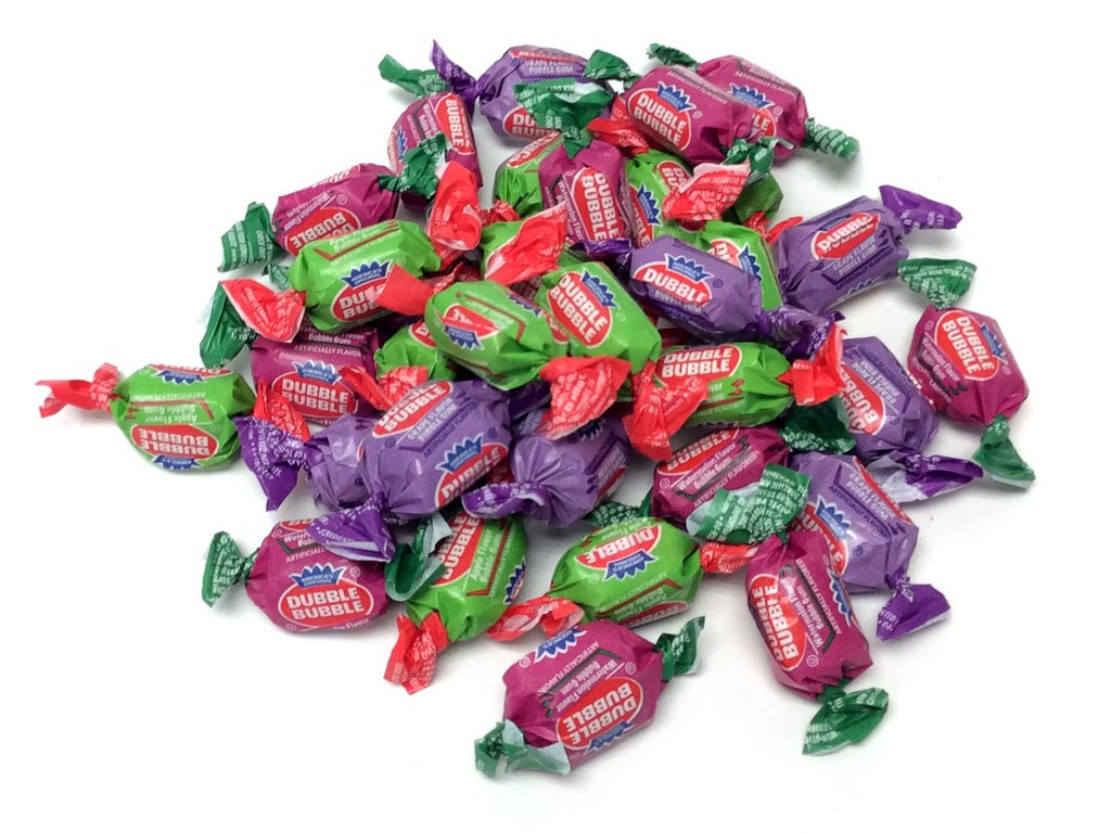 Assorted Fruit Double Bubble - Nuts To You